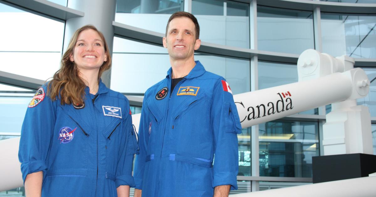 Un baptême de l'espace pour les nouveaux astronautes canadiens | Agence ...